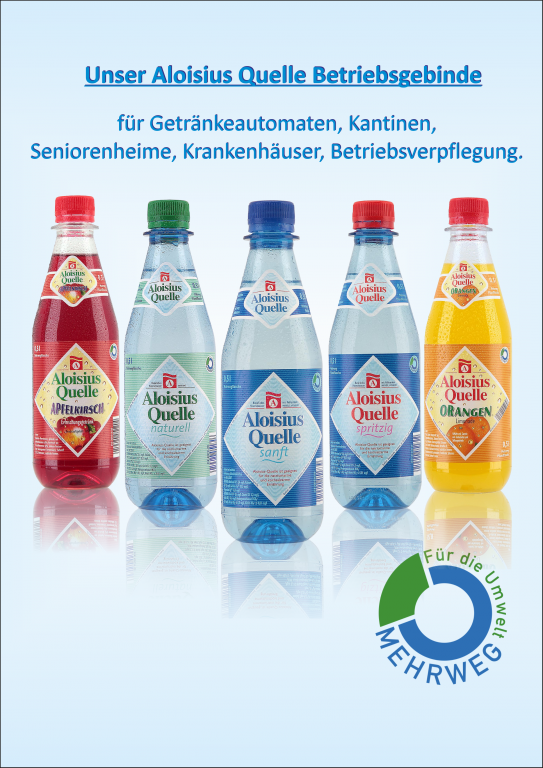 Geschichte - Unternehmen - Aloisius Quelle